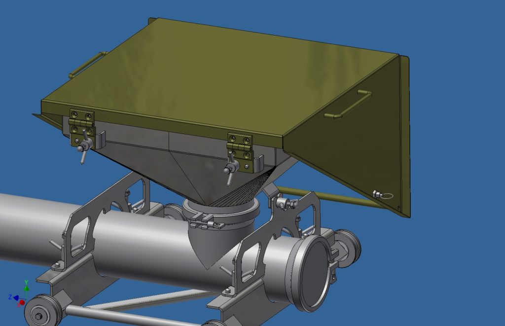 Bung hopper with outfeed - West Pharma Services